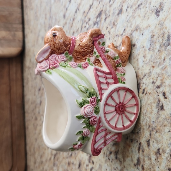 Lefton | Accents | Vintage Lefton Bunny Planter 993 | Poshmark